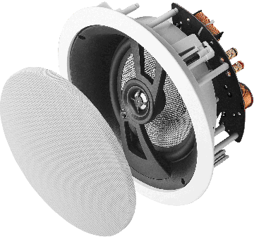 Angled Dolby Atmos In-Ceiling Speakers | Outdoor Speaker Depot