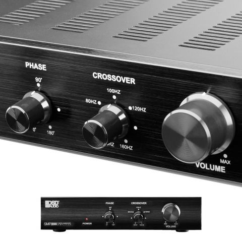 SMP200 200W Mono Subwoofer Amplifier | Outdoor Speaker Depot