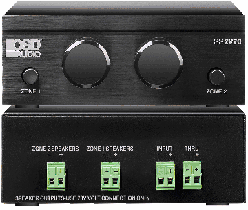 Commercial 70V Speaker Selectors | Outdoor Speaker Depot