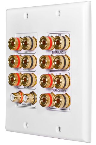 16 Terminal Wall Plate WP-16 | Outdoor Speaker Depot