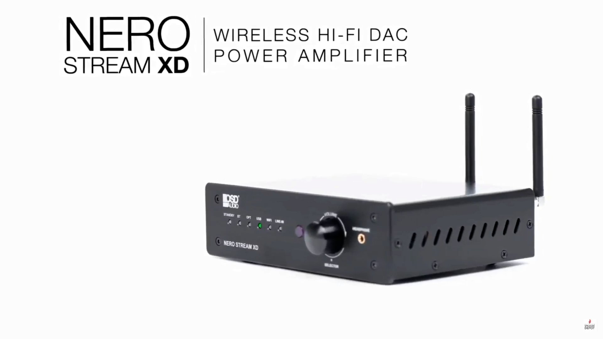Nero Stream XD 200W Amplifier w/ Bluetooth & Wifi | Outdoor Speaker Depot