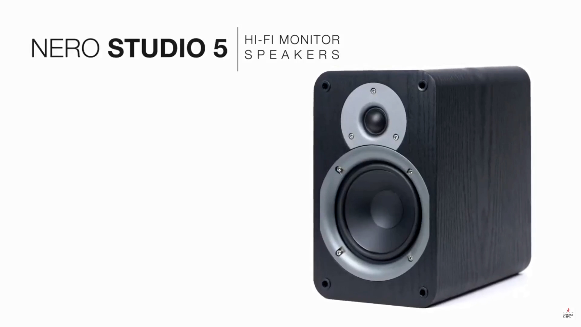 Nero Sudio5 Bookshelf Speakers | Outdoor Speaker Depot